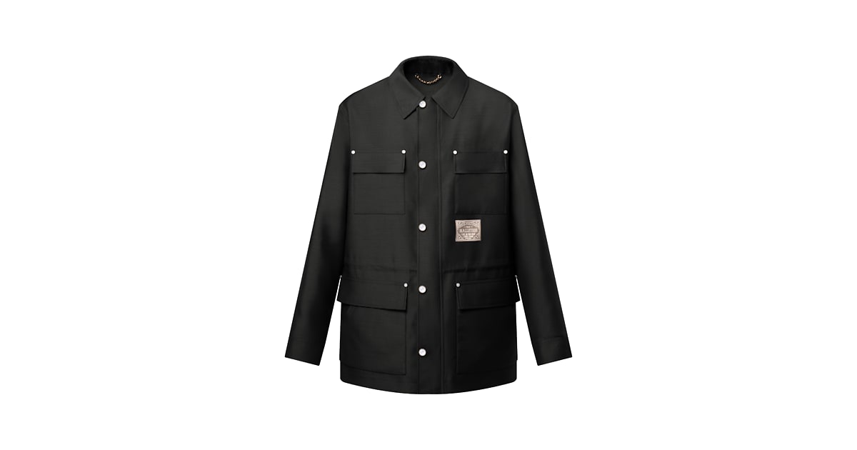 Parka workwear double-face - Prêt-à-porter de luxe | Homme 1AHVI3 ...