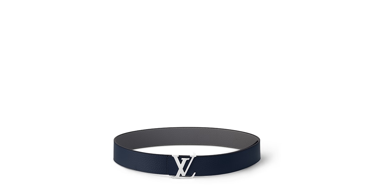 Ceinture LV Initiales Taurillon 40 mm réversible Cuir Taurillon ...