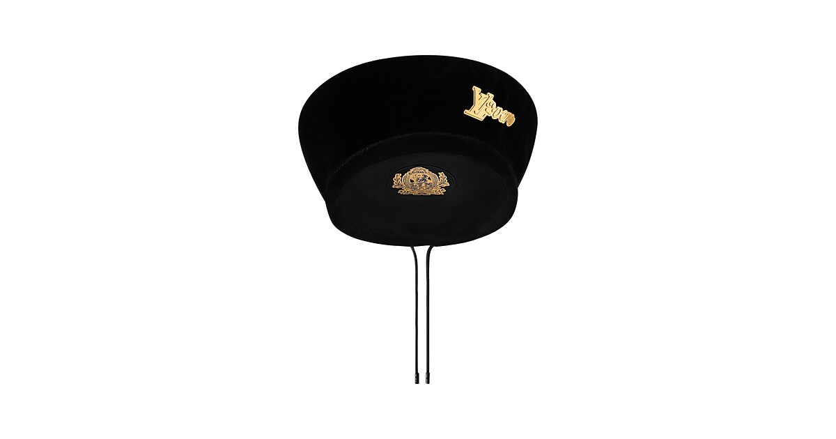 Béret en velours LV Vers S00 - Accessoires de luxe | Homme M7851A ...