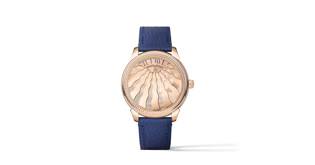 Montre Tambour Convergence, automatique, 37 mm, or rose - Toutes les ...