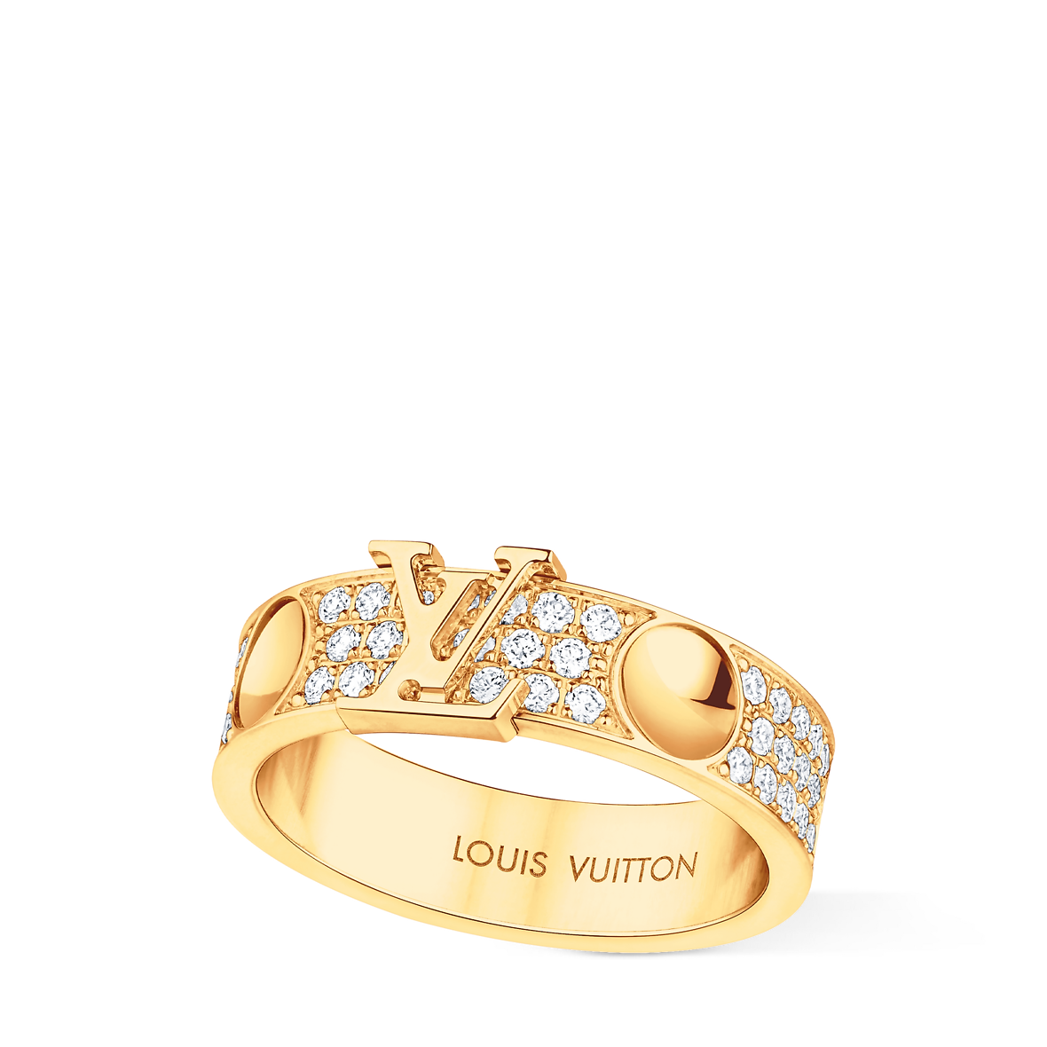 Bague Empreinte, or jaune et diamants - Catégories de luxe | Joaillerie ...