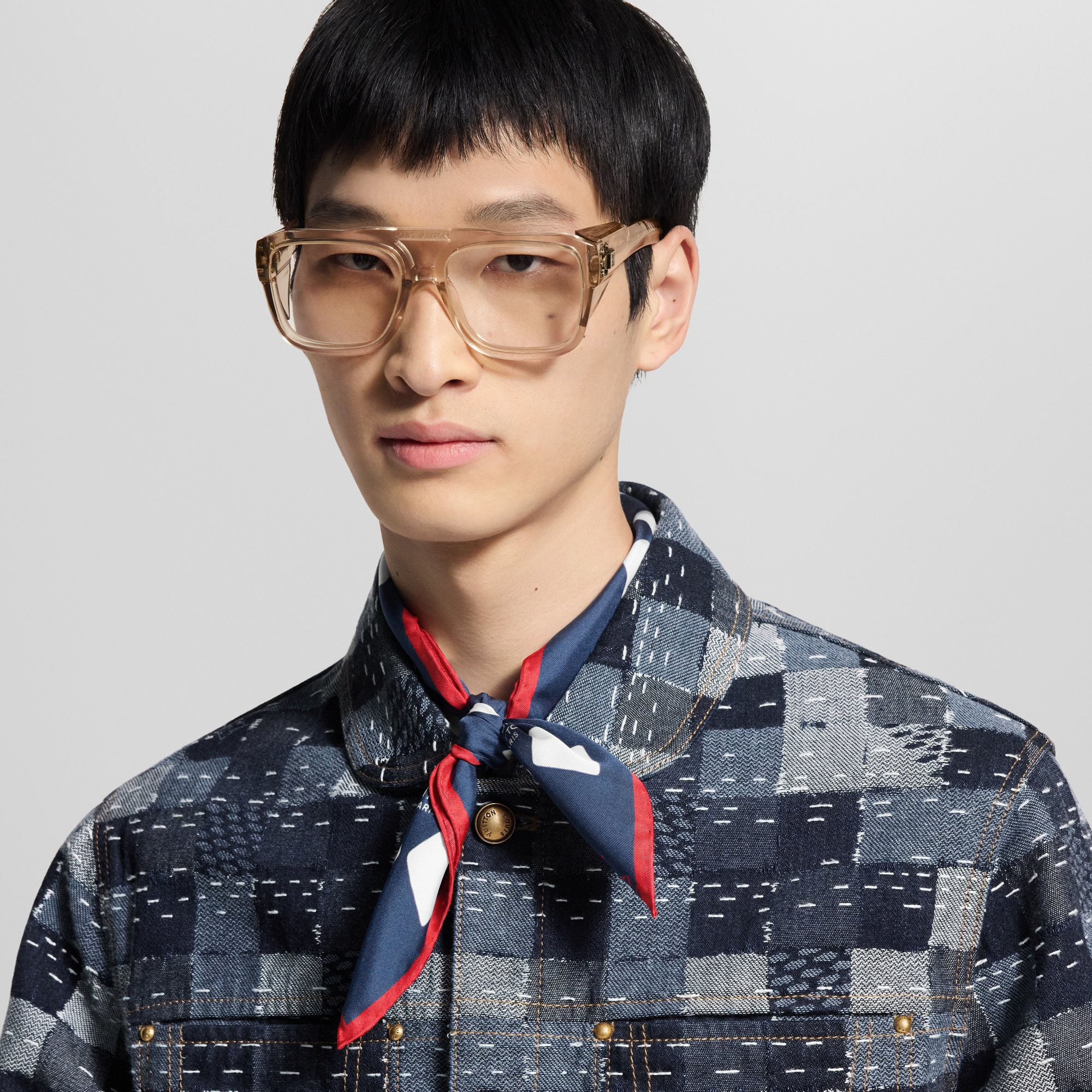 Bandana Game Scene S00 - Accessoires de luxe | Homme M96881 | LOUIS VUITTON