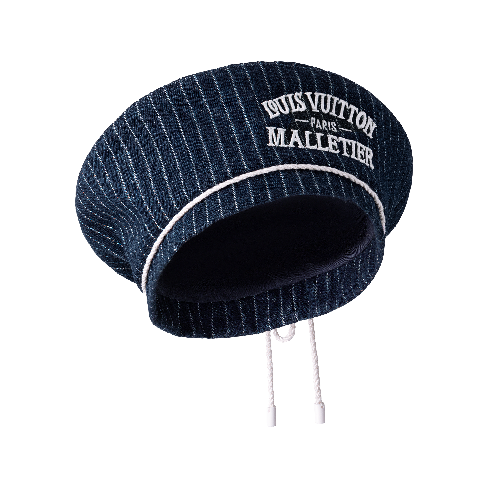 Béret Denim Stripes S00 | LOUIS VUITTON
