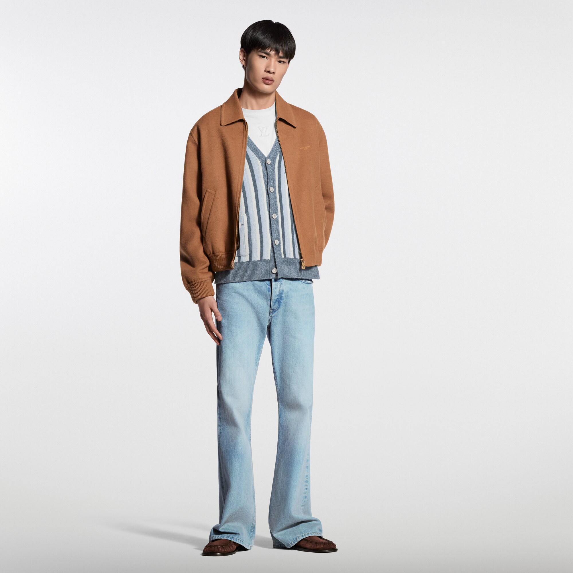 Blouson en laine double-face - Homme de luxe | Nouveautés | LOUIS VUITTON