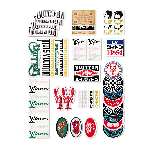 Boîte à stickers S00 - Sport et jeux de luxe | Malles, Voyage et Maison ...