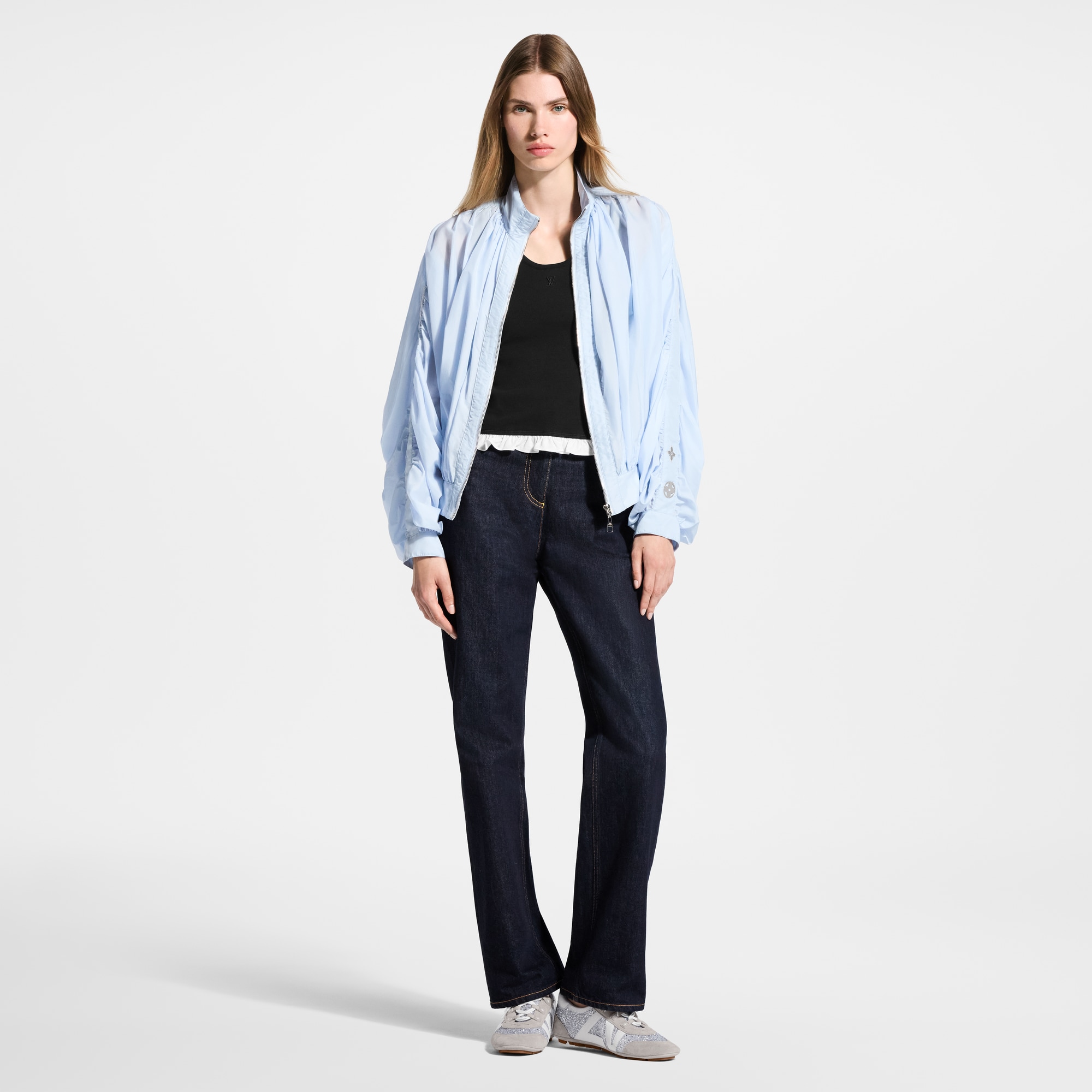 Bomber aviateur froncé | LOUIS VUITTON