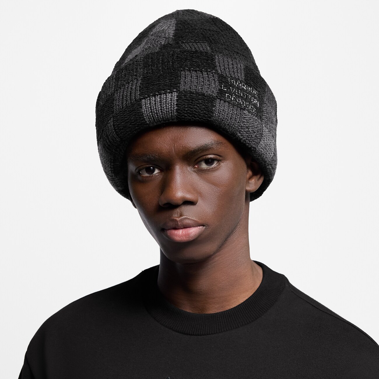 Bonnet LV Crush Damoflage S00 - Accessoires de luxe | Homme | LOUIS VUITTON