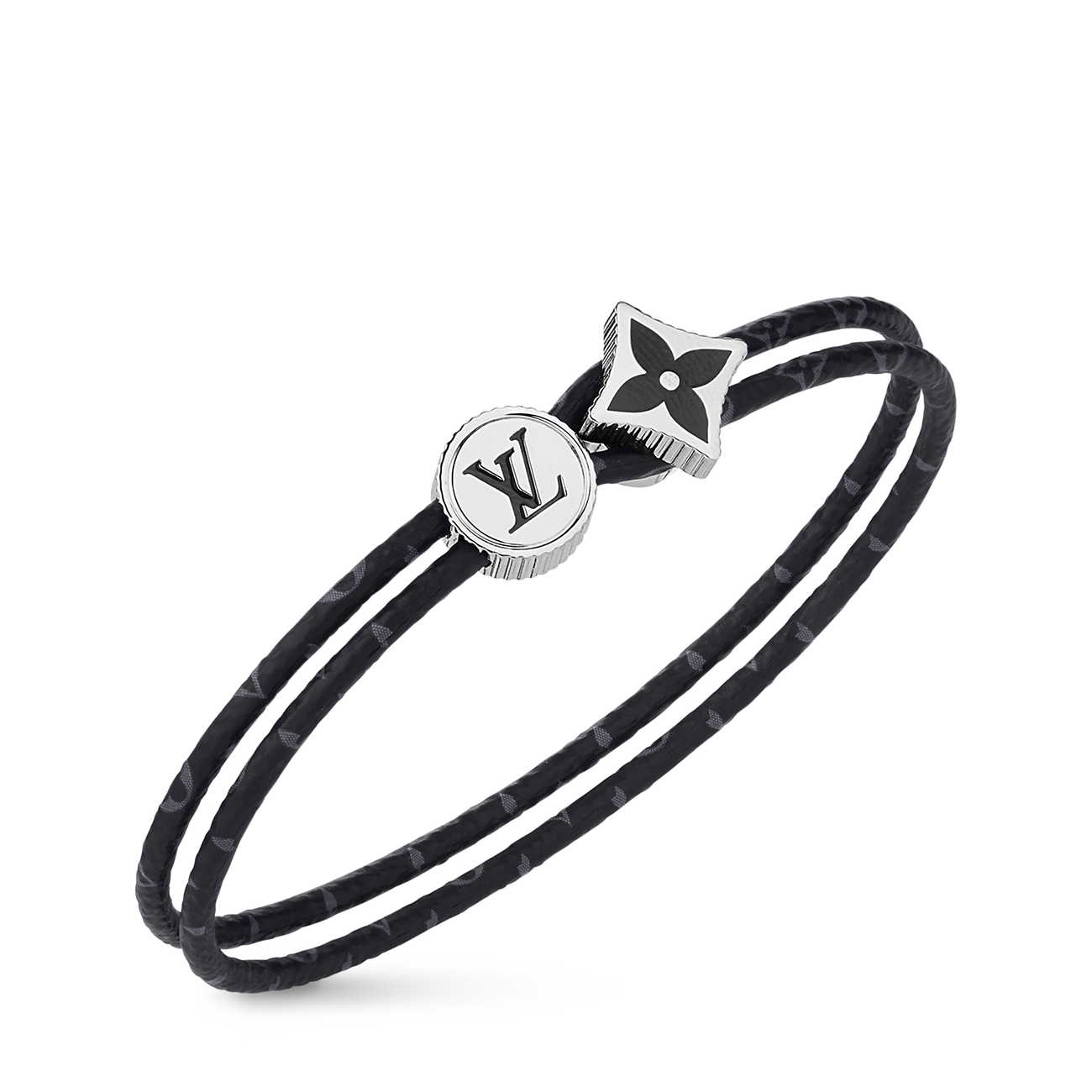 Bracelet Catch It Toile Monogram Éclipse - Bijoux de luxe | Homme ...