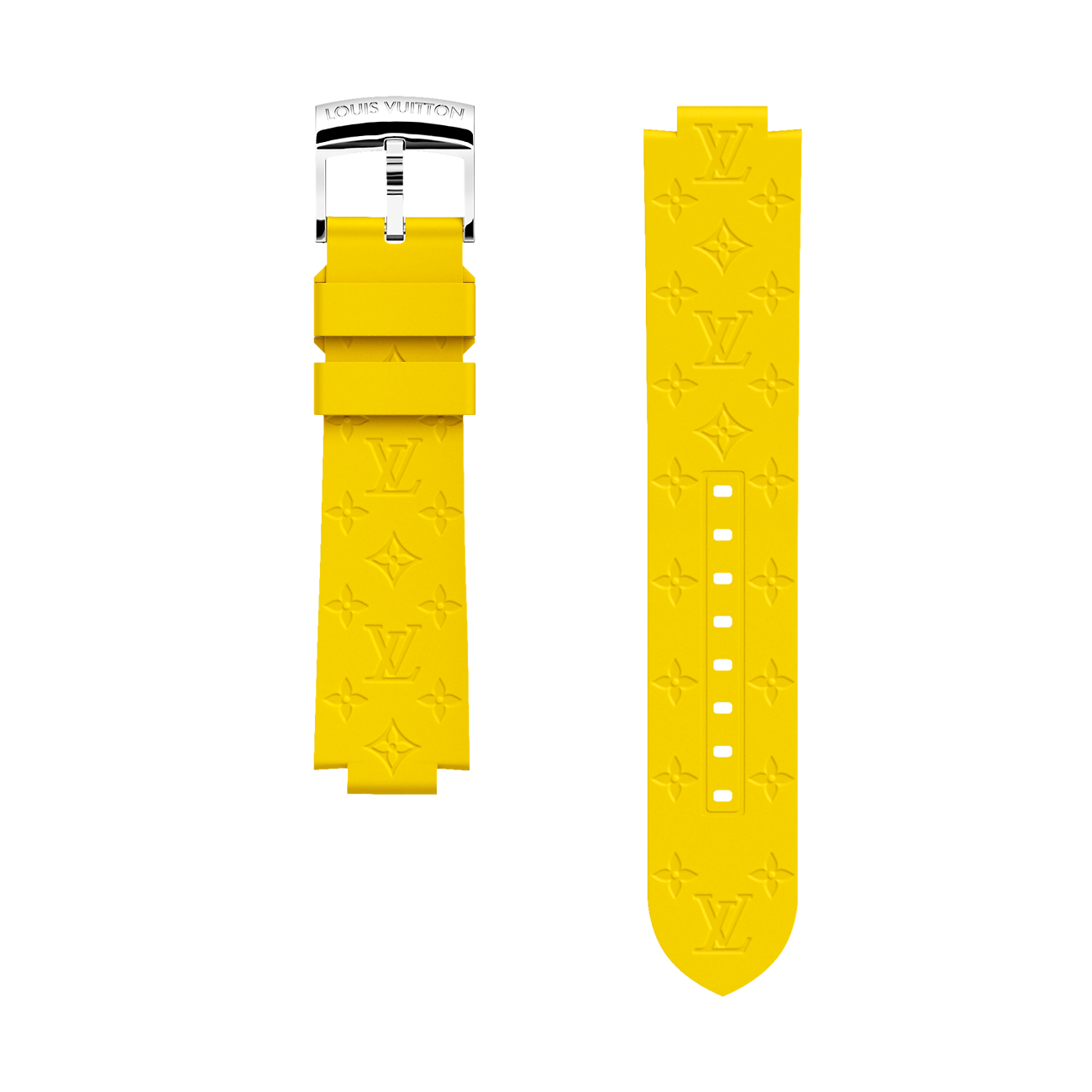Bracelet de montre Tambour en gomme Monogram - Montres connectées de ...