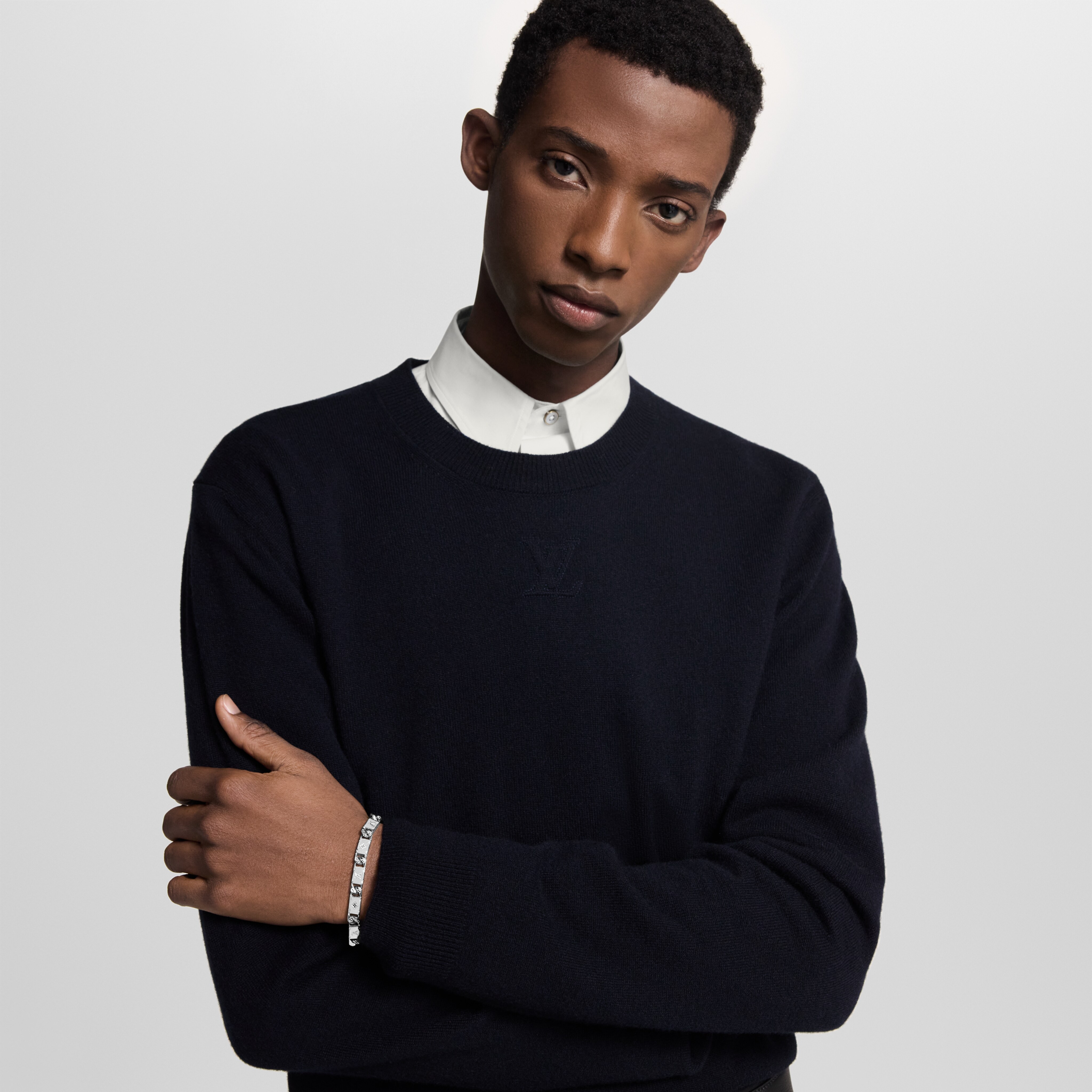 Bracelet Monogram Tied Up S00 - Fashion Jewelry de luxe | Homme M0921M ...