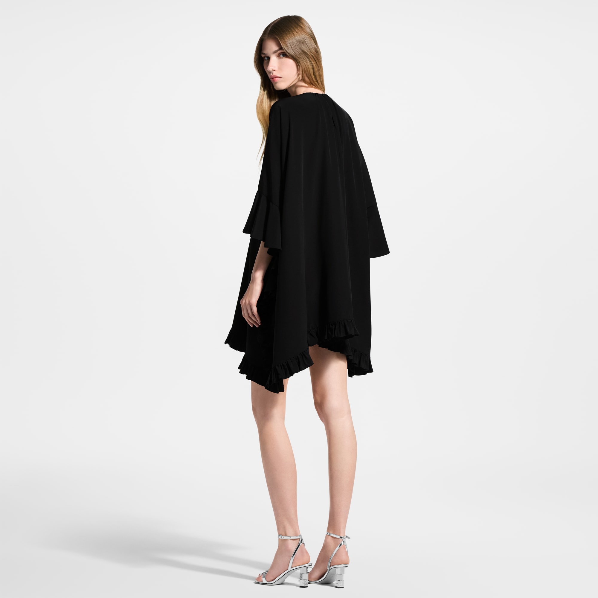 Caftan à ourlets volantés | LOUIS VUITTON