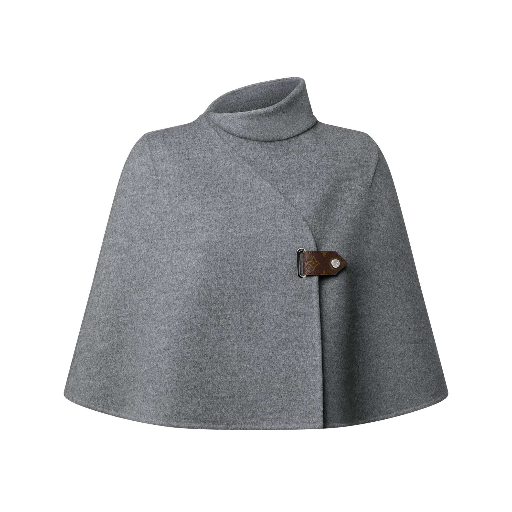 Cape à col asymétrique - Prêt-à-porter de luxe | Femme | LOUIS VUITTON