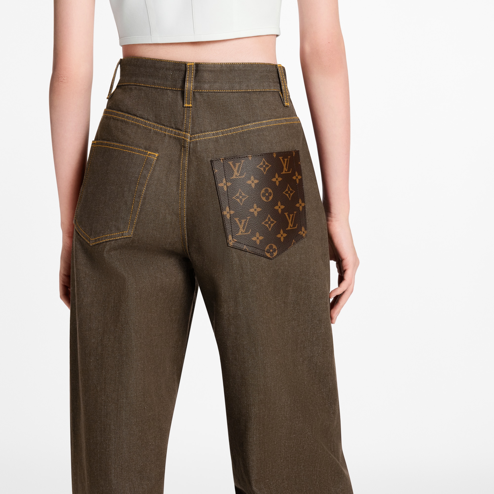 Jean avec patchs Speedy | LOUIS VUITTON
