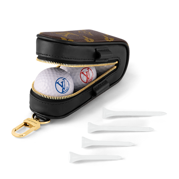 Kit de golf Monogram et cuir noir Andrews Toile Monogram | LOUIS VUITTON