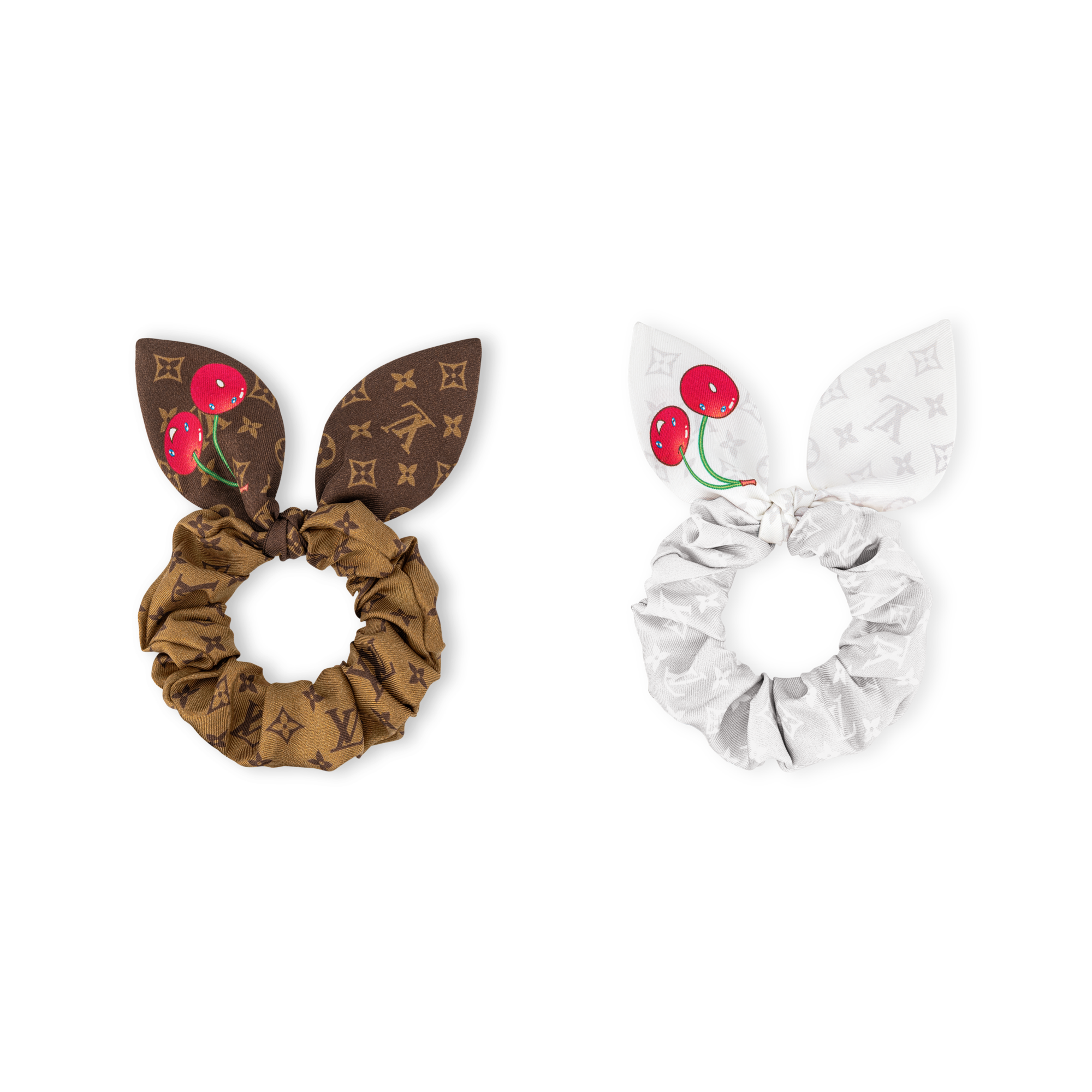 LV x TM - Set de chouchous Monogram Cerise S00 - Accessoires de luxe ...