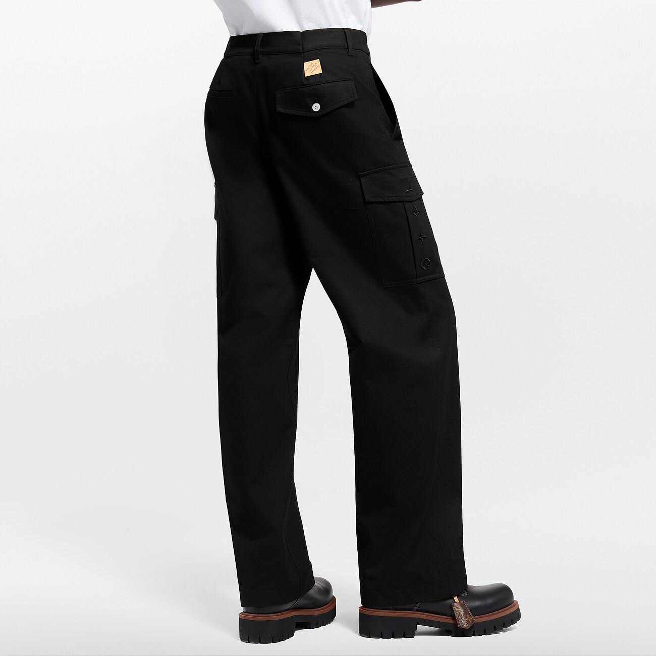 Pantalon cargo à signatures - Prêt-à-porter de luxe | Homme | LOUIS VUITTON