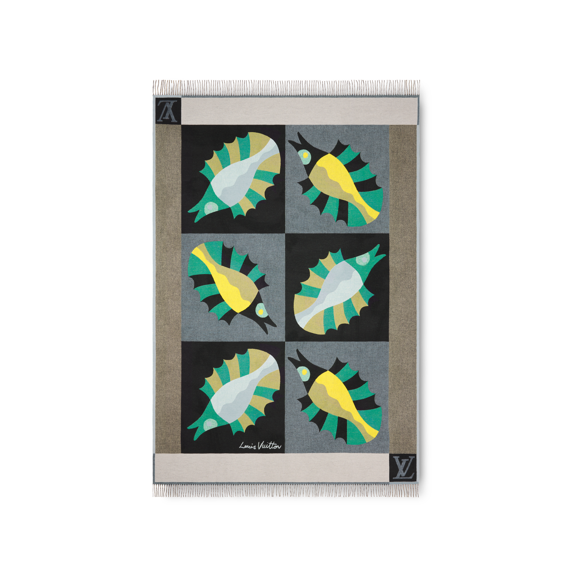 Plaid Animali Fantastici Fish - Maison et Art de la Table de luxe ...