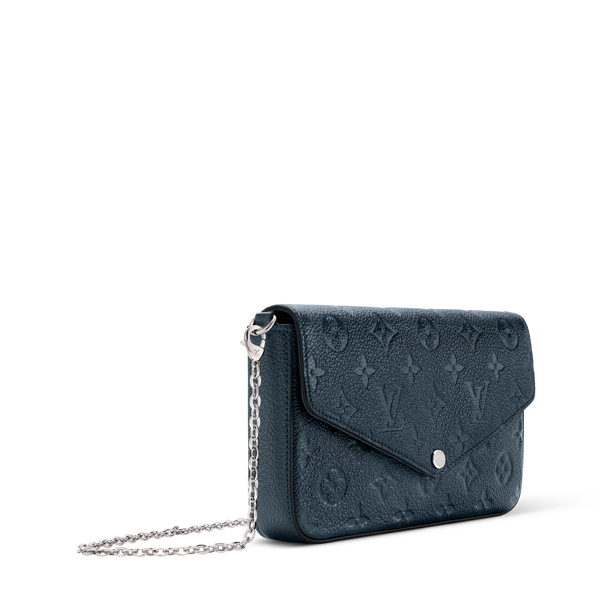 Pochette Félicie Cuir Monogram Empreinte | LOUIS VUITTON