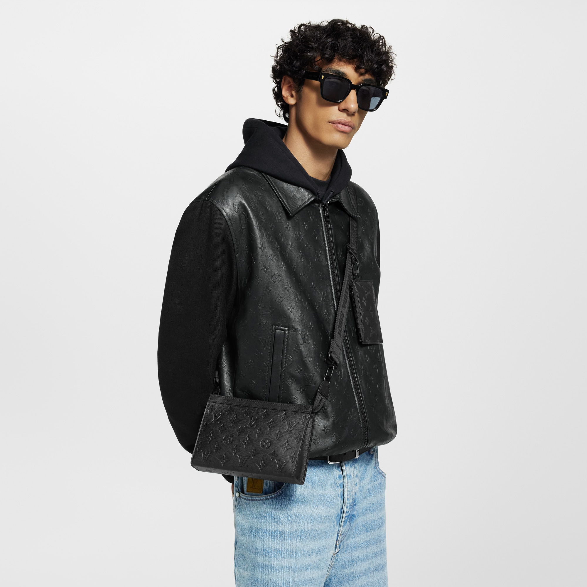 Portefeuille Gaston Wearable Monogram Shadow - Sacs de luxe | Homme ...