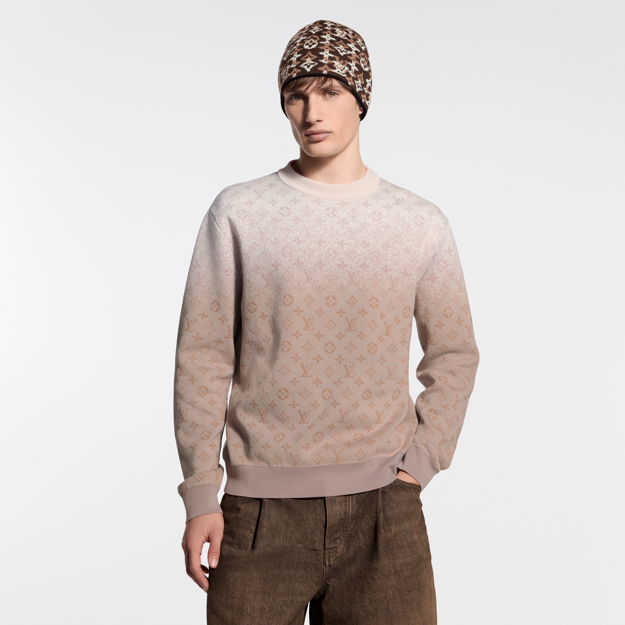 Pull col rond Monogram | LOUIS VUITTON