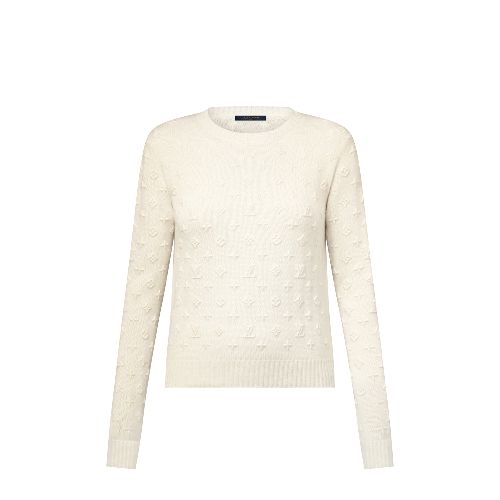 Pull en maille Monogram 3D - Prêt-à-porter de luxe | Femme | LOUIS VUITTON