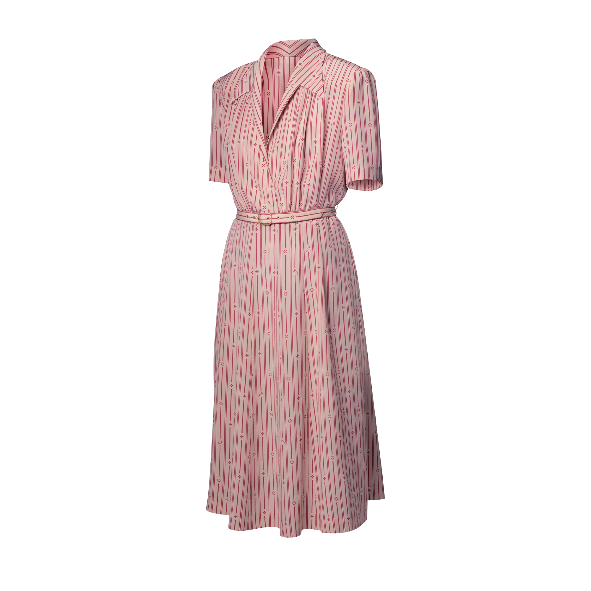 Robe chemise à rayures Neverfull - Prêt-à-porter de luxe | Femme ...