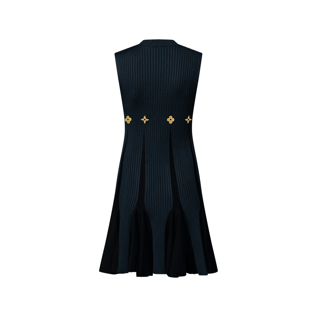 Robe en maille à fleurs de Monogram - Prêt-à-porter de luxe | Femme ...