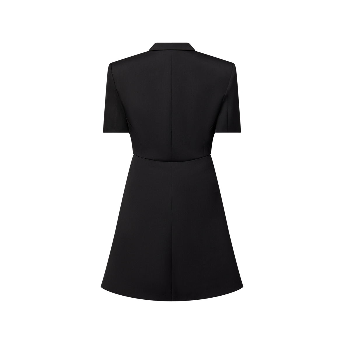 Robe manches courtes croisée habillée - Prêt-à-porter de luxe | Femme ...