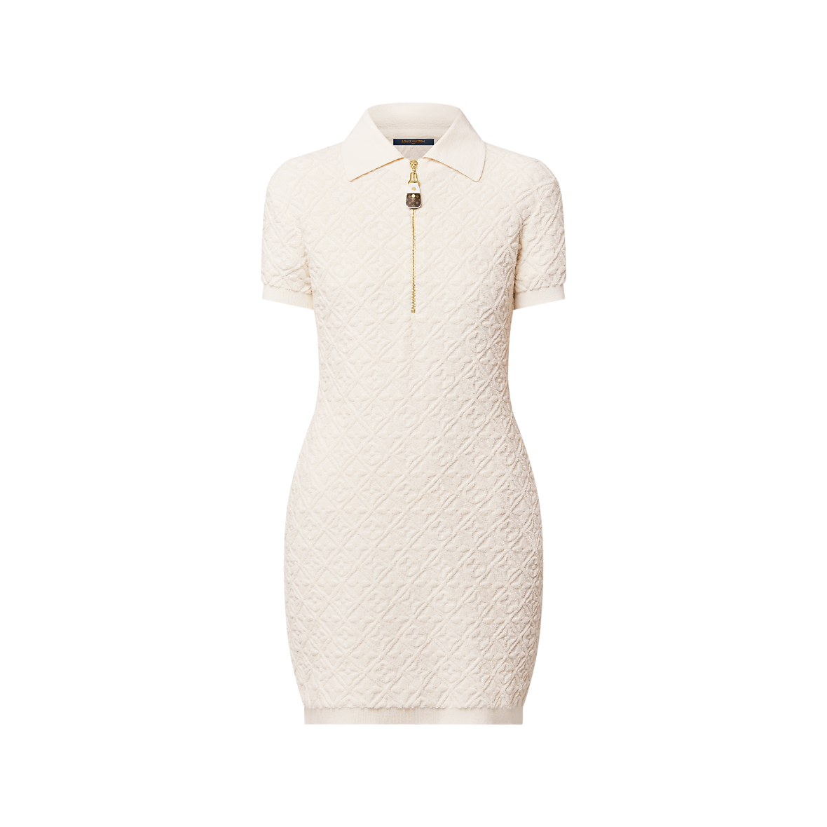 Robe polo en éponge à fleurs de Monogram - Prêt-à-porter de luxe ...