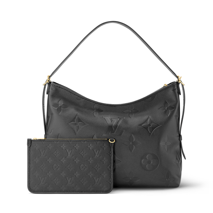 Sac CarryAll MM Cuir Monogram Empreinte | LOUIS VUITTON