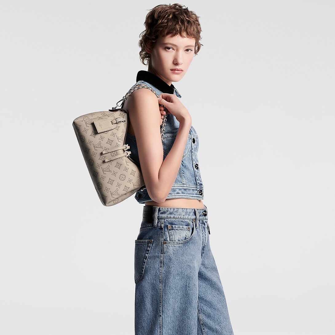 Sac Hand It All PM Cuir Mahina - Sacs à main de luxe | Femme M24255 ...