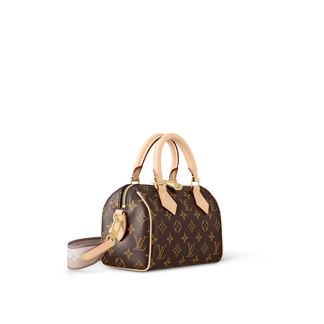 Sac Speedy Bandoulière 20 Toile Monogram - Sacs à main de luxe | Femme ...