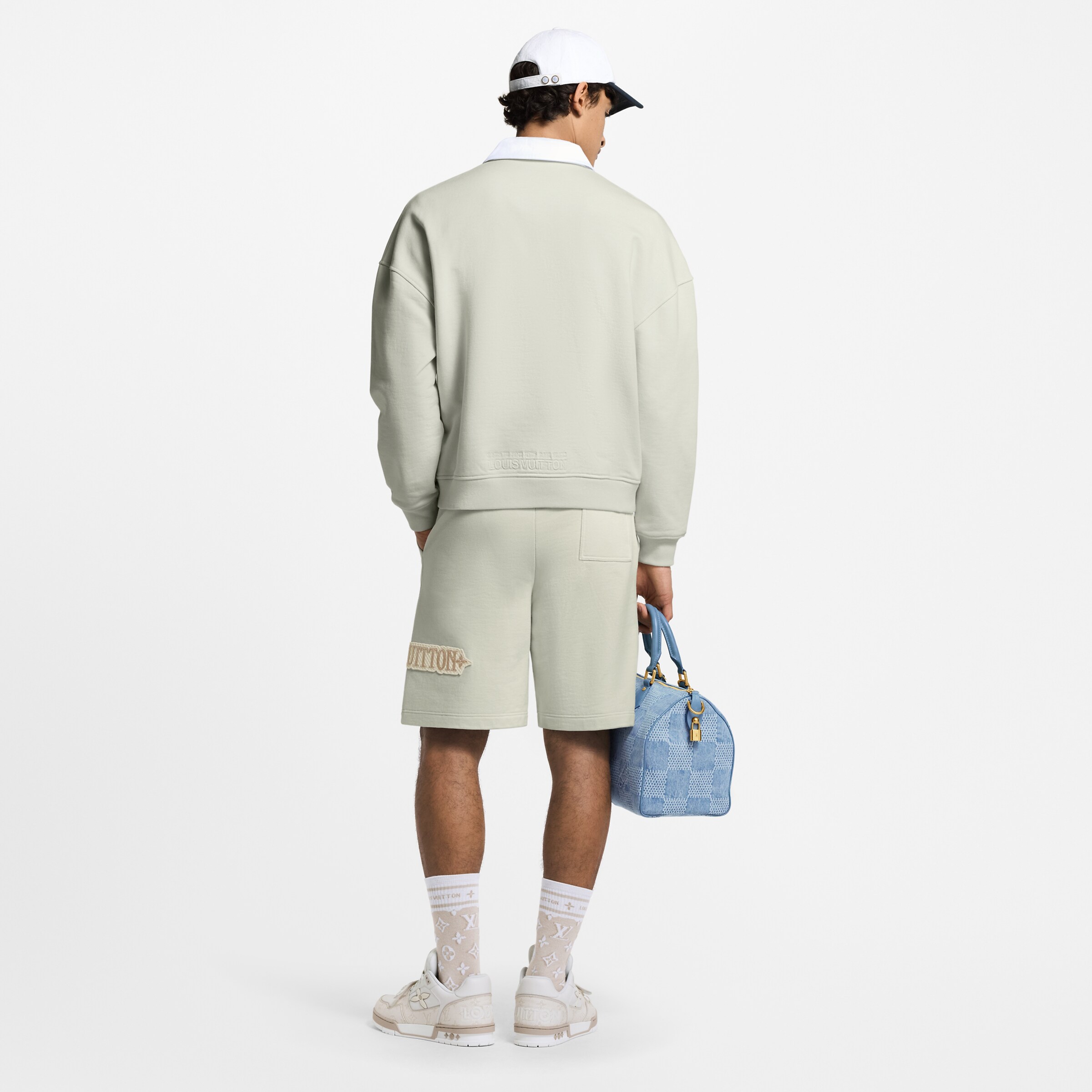 Sweat demi-zippé ornementé - Prêt-à-porter de luxe | Homme 1AHW31 ...