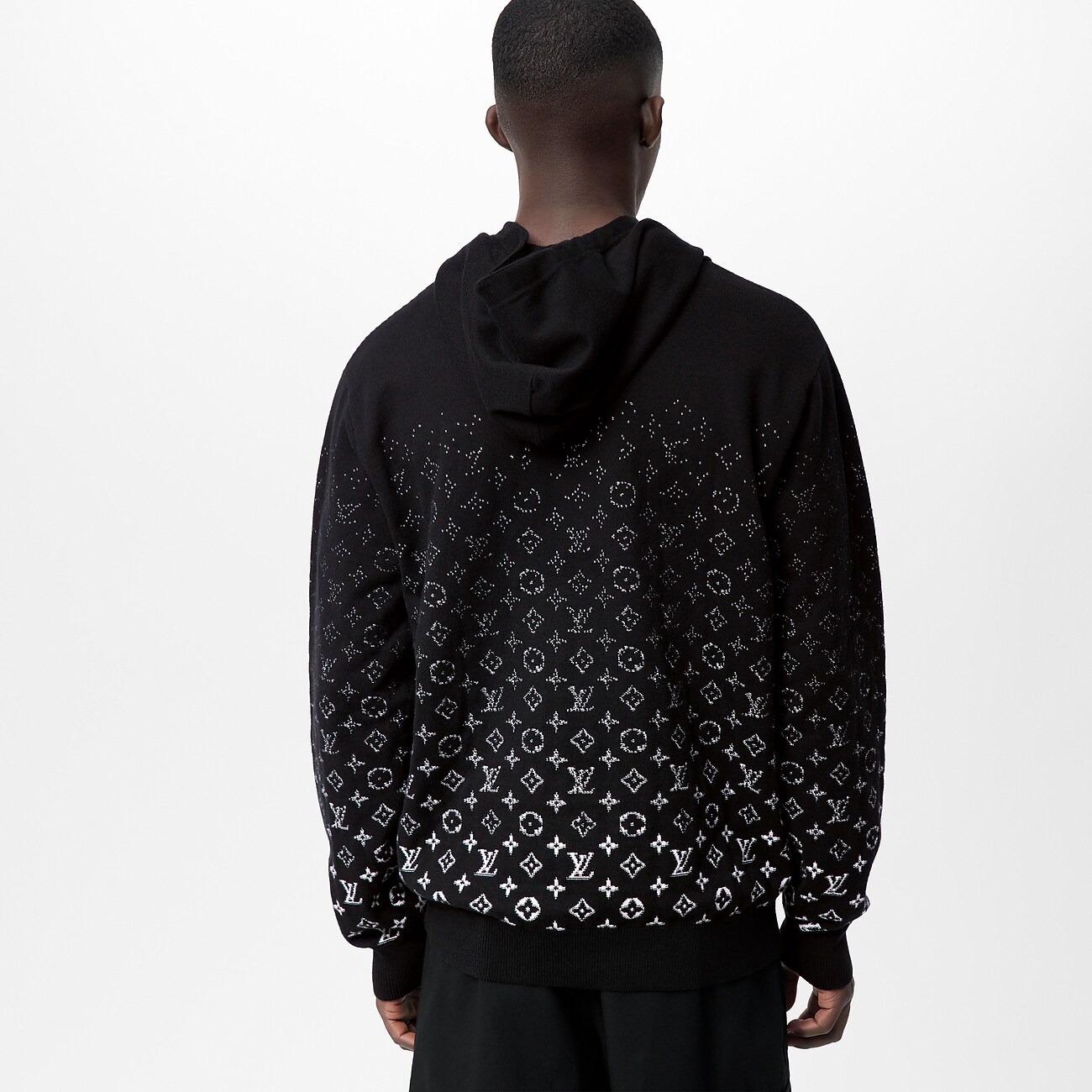 Sweatshirt à capuche Monogram Gradient - Prêt-à-porter de luxe | Homme ...