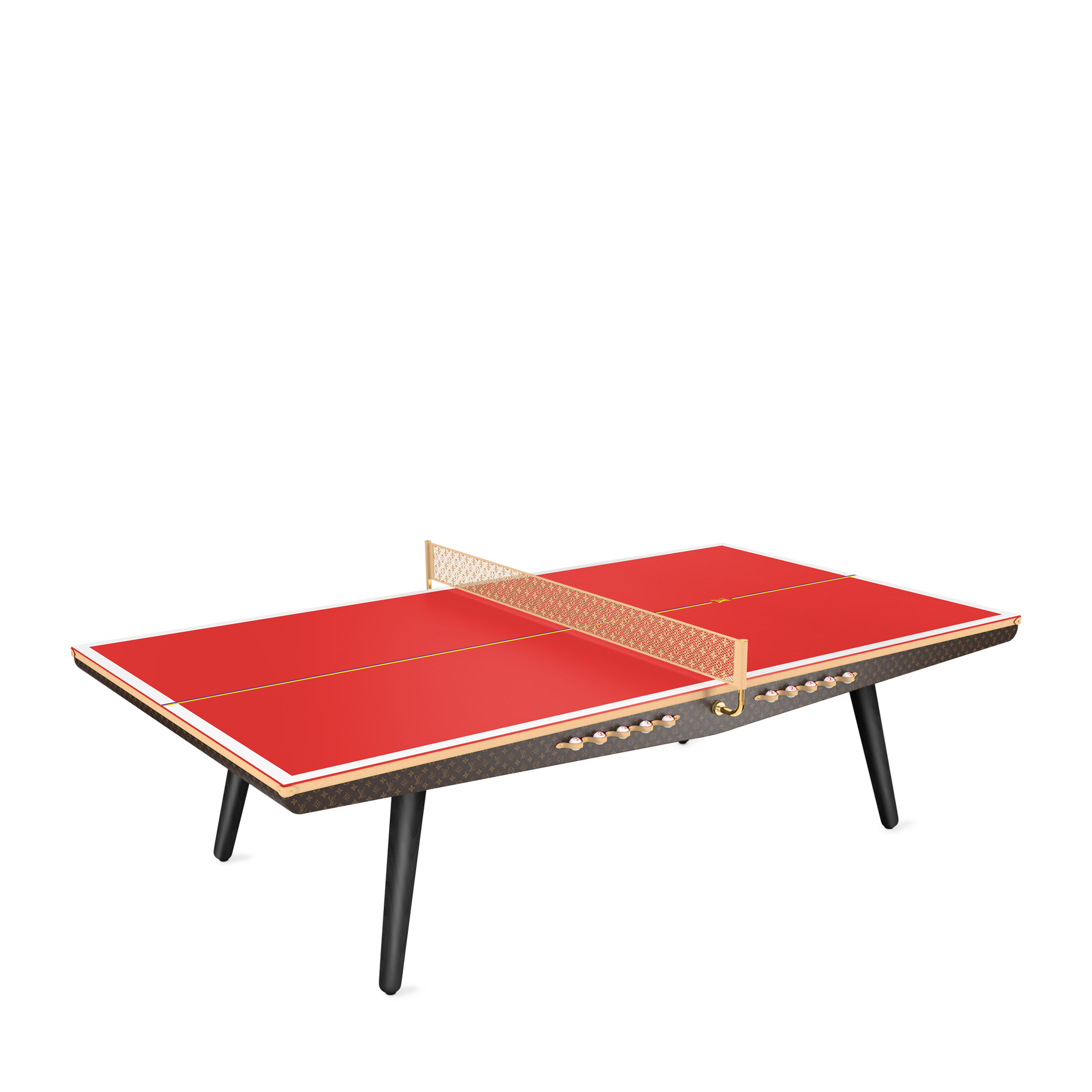 Table de ping-pong en toile - Taille domestique Toile Monogram - Sport ...