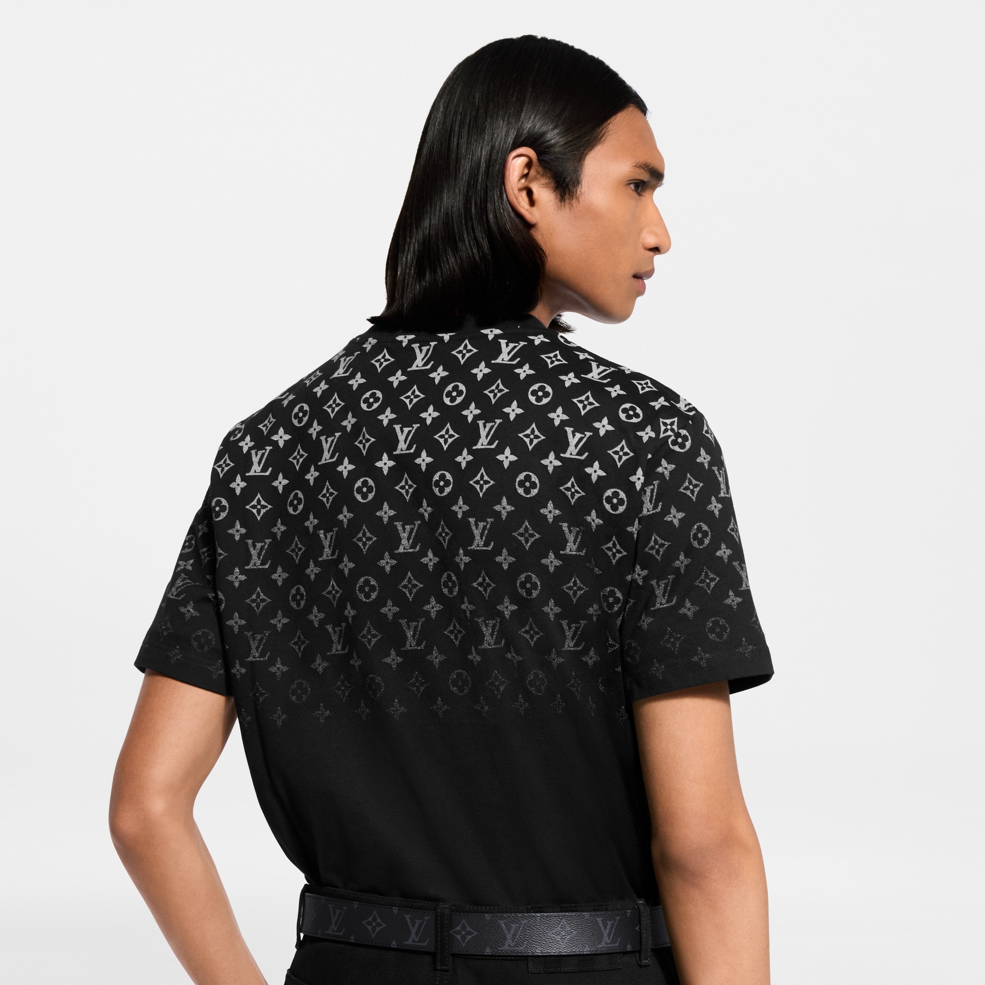 Tee-shirt Monogram Gradient en coton | LOUIS VUITTON