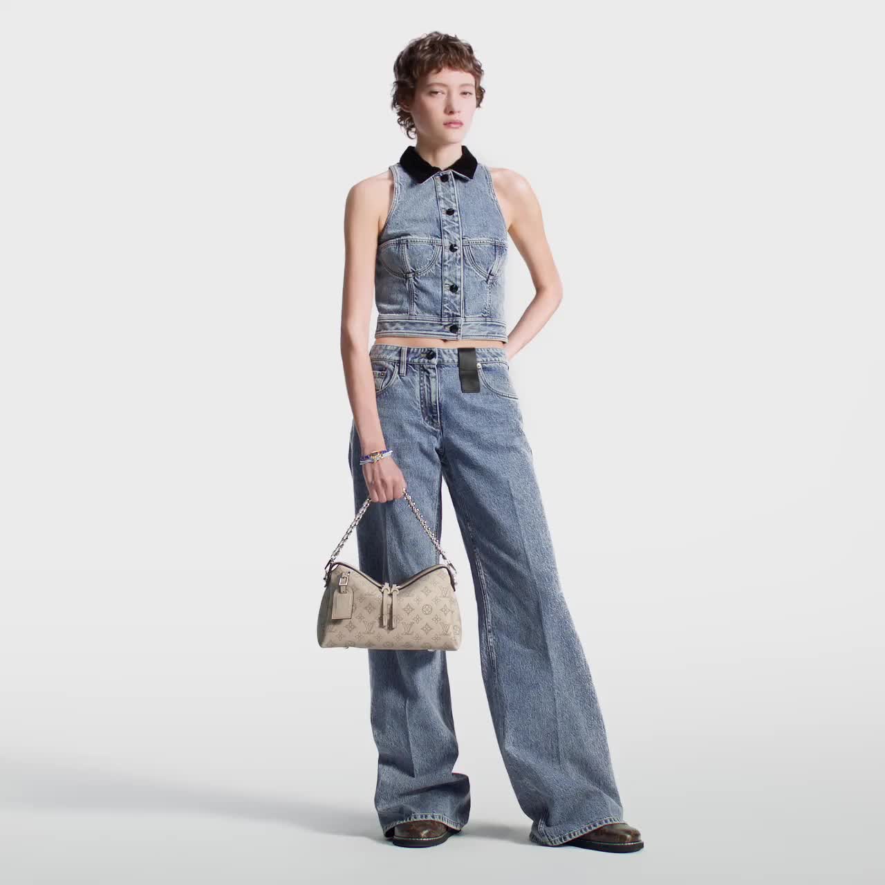 Sac Hand It All PM Cuir Mahina - Sacs à main de luxe | Femme M24255 ...