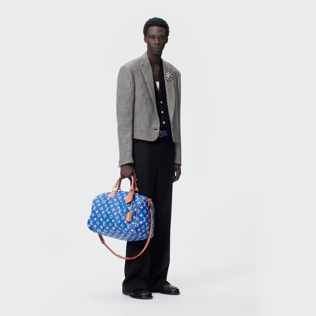 Sac Speedy P9 Bandoulière 40 Autres Cuirs Monogram - Maroquinerie et voyage de luxe | Les ...